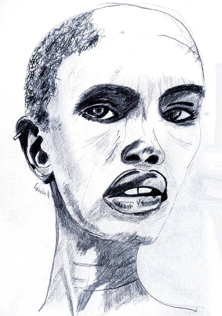 ajum Drawing by Shan Shantiq | Saatchi Art