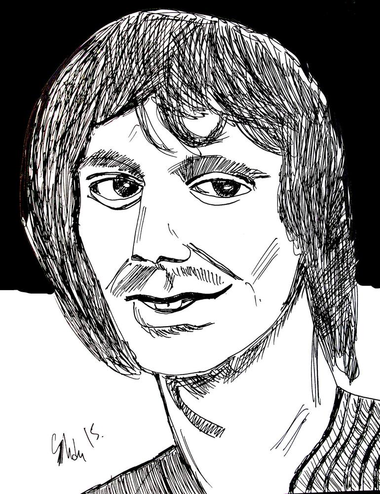 Jim Drawing by Shan Shantiq | Saatchi Art