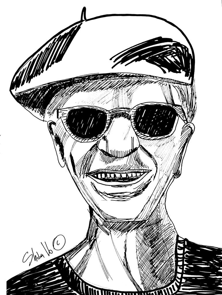 Captain Insensible Drawing by Shan Shantiq | Saatchi Art