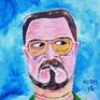 Walter Sobchak Painting by Shan Shantiq | Saatchi Art