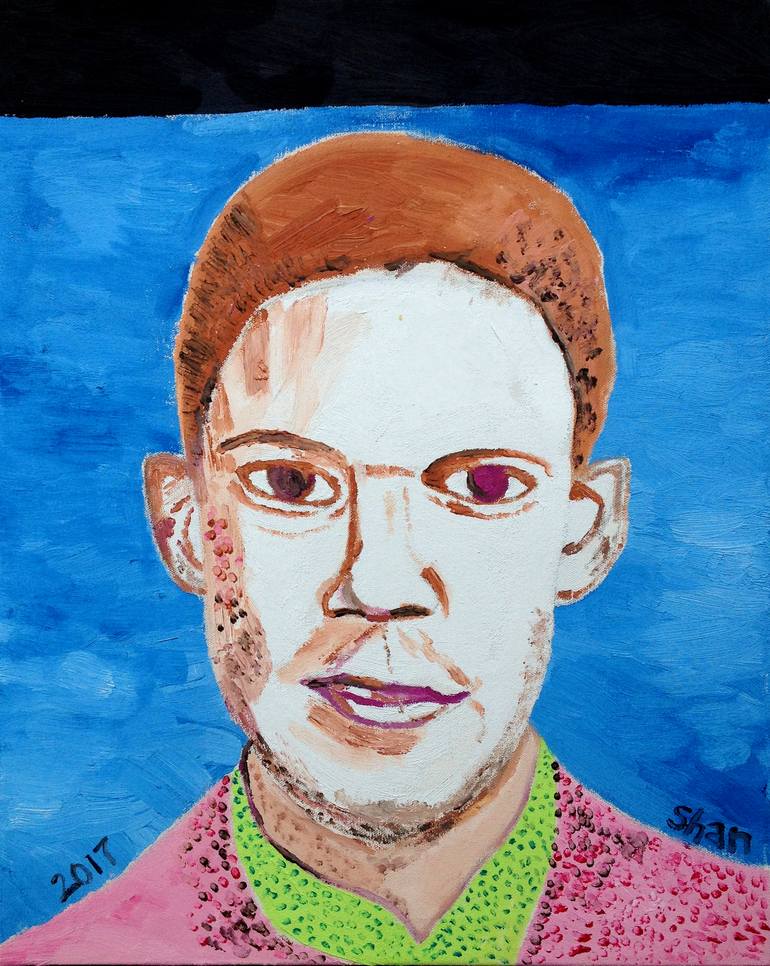 Young Neil Painting by Shan Shantiq | Saatchi Art