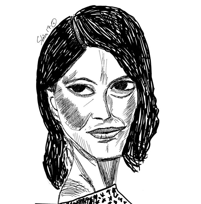 Lea Drawing by Shan Shantiq | Saatchi Art