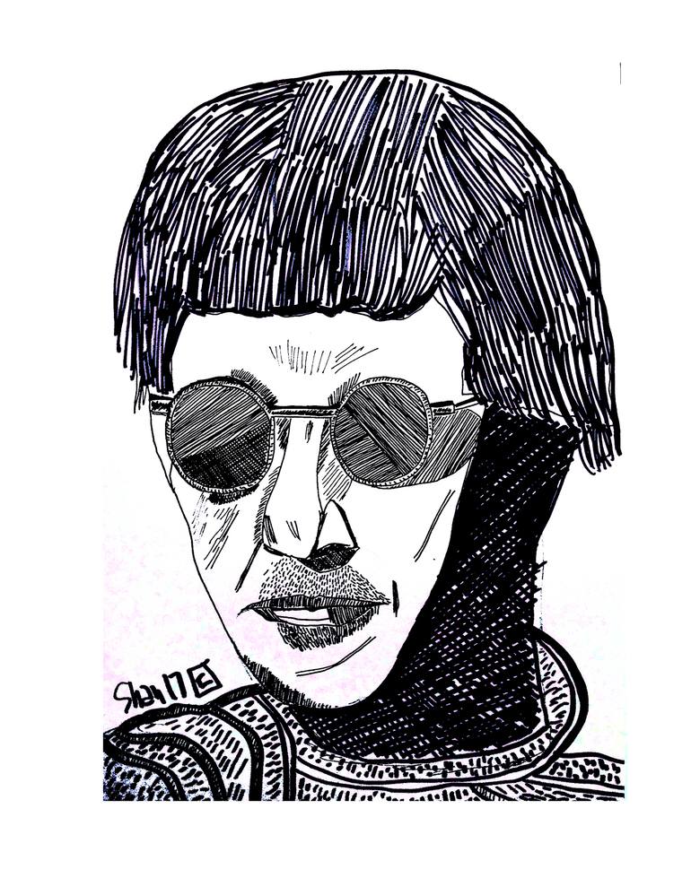 Captain Insensible Drawing by Shan Shantiq | Saatchi Art