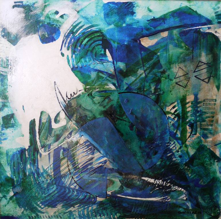 Creation IV Painting by Gabriel Panev | Saatchi Art