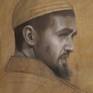 Portrait of a Berber Man Drawing by Jonathan Wommack | Saatchi Art