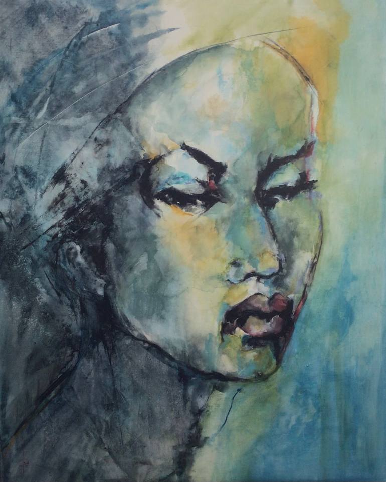 the anonymous buccaneer Painting by My An Ho | Saatchi Art