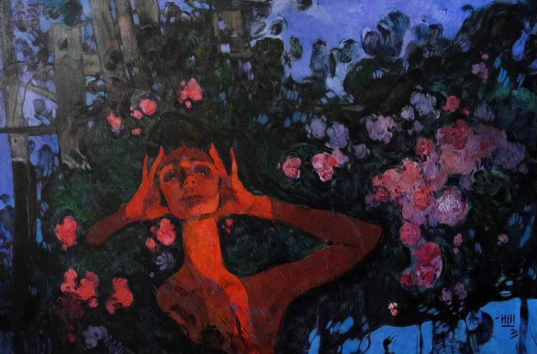 Nhidi Painting by Igor Shcherbakov | Saatchi Art