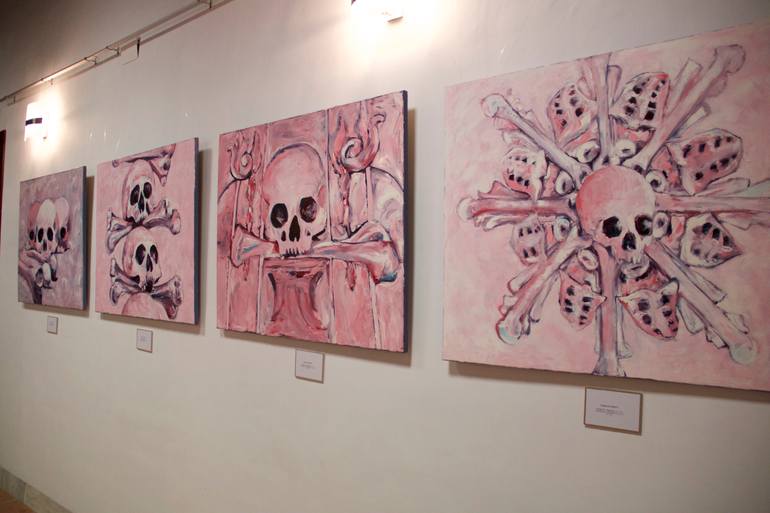 Afterlife - Mansion Painting by Emma Plunkett | Saatchi Art