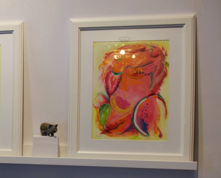 Bit Fruity Painting by Emma Plunkett | Saatchi Art