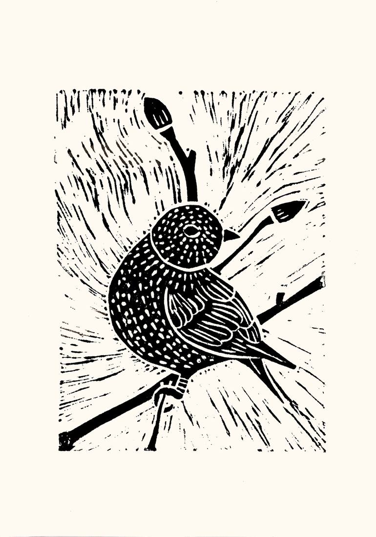 Bird - Limited Edition 1 of 25 Printmaking by Vincenzo Cota | Saatchi Art