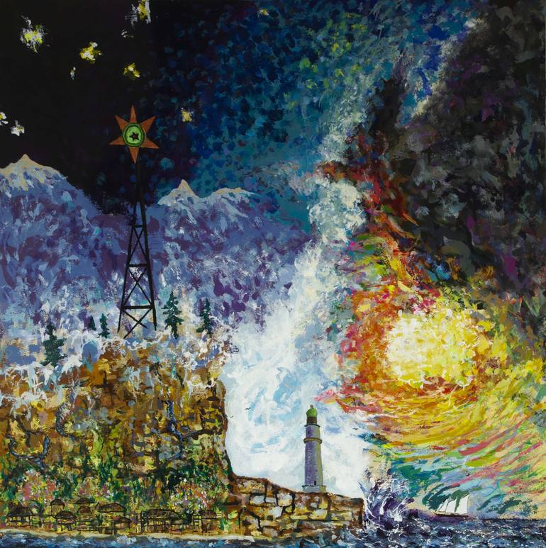 FROM WHERE WE CAME Painting by Alan Shulman | Saatchi Art