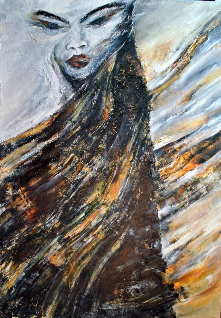 Whirlwind Painting by Oleksii Nechyporenko | Saatchi Art