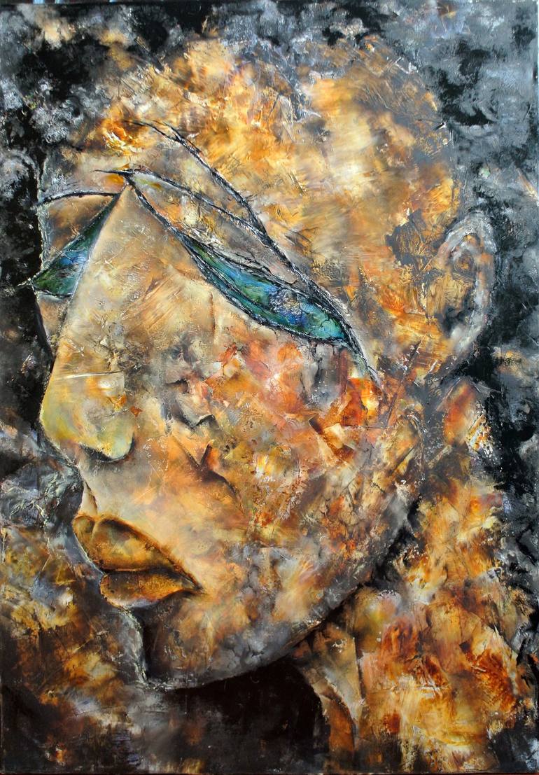 Sensitive masculinity Painting by Oleksii Nechyporenko | Saatchi Art