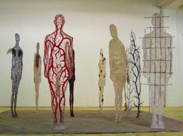 Beings ( installation of separate works) Installation by Raija Jokinen ...