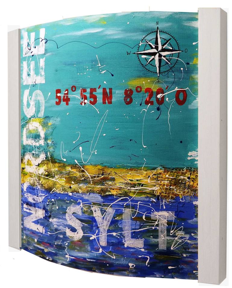 Sylt Nordsee Painting by Rudi Art Peters | Saatchi Art