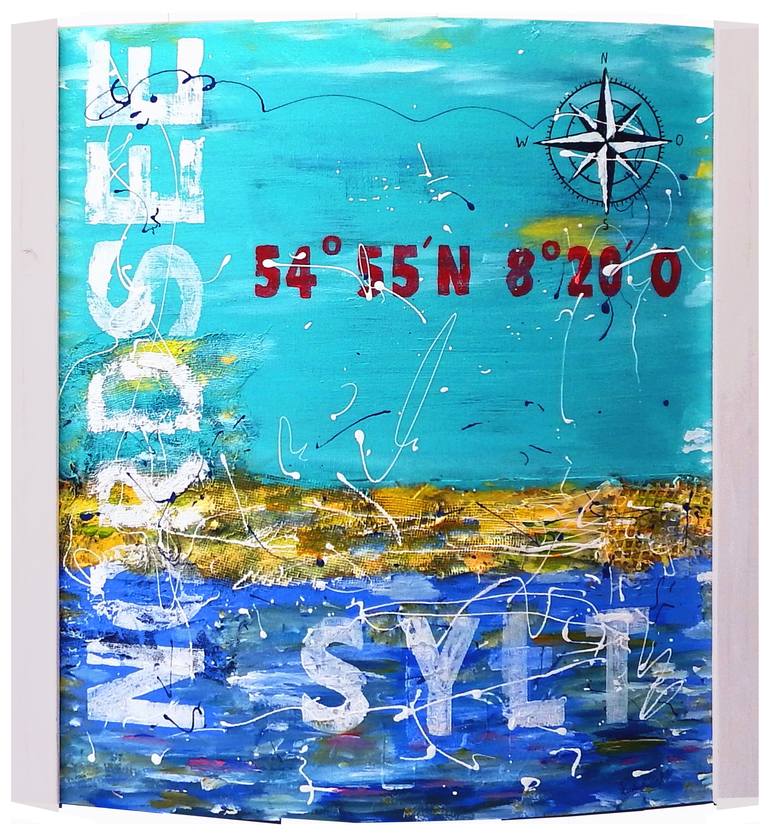 Sylt Nordsee Painting by Rudi Art Peters | Saatchi Art