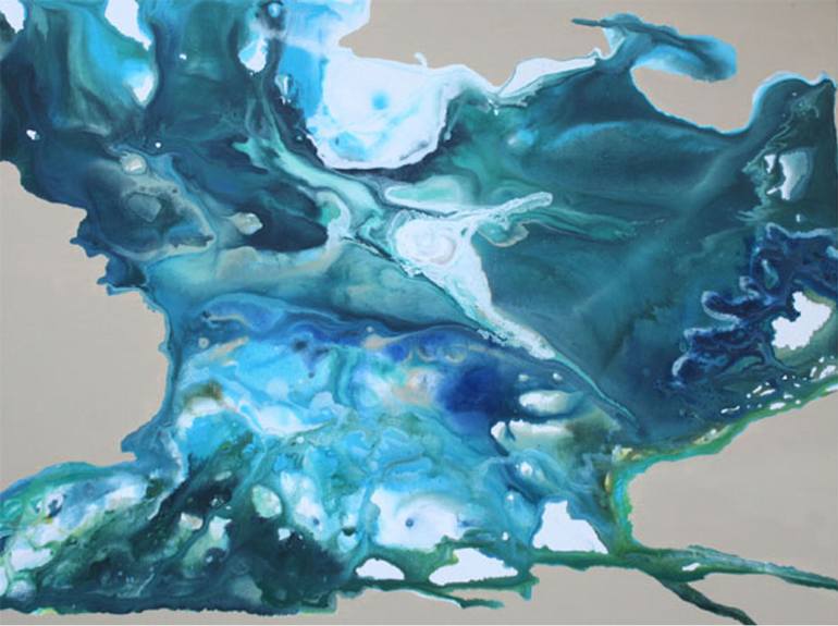 Aqueous Painting by Christine Gajin | Saatchi Art