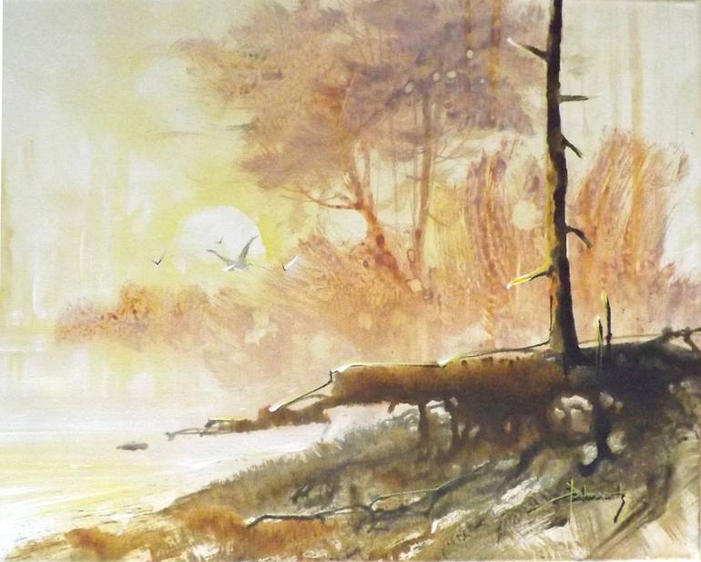 Solitaire Painting by Roland Palmaerts | Saatchi Art