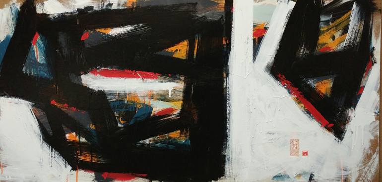 Inverse Incident Painting by Robert Galick | Saatchi Art