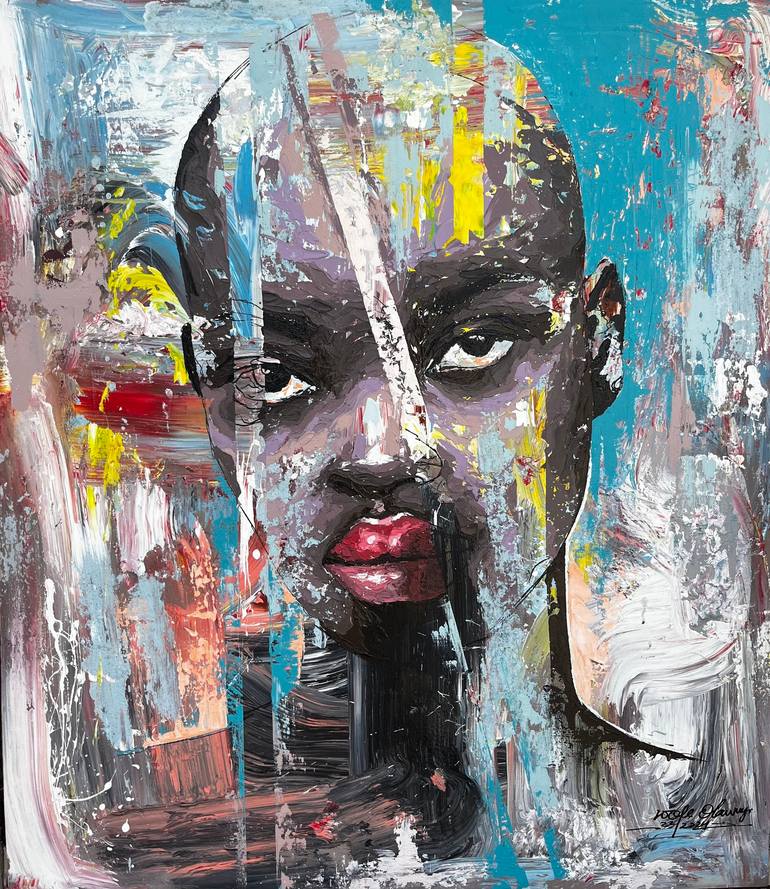 Vivid expressions Painting by olawuyi oluwole | Saatchi Art