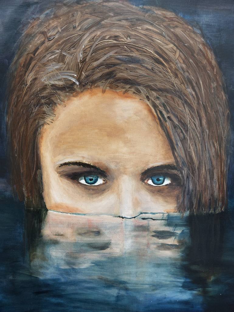 Submerged Painting by Lennart Schou | Saatchi Art