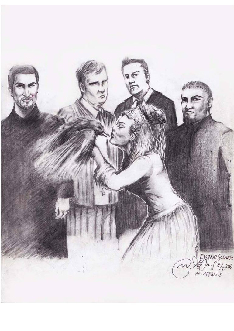 evanescence Drawing by mohammed affan | Saatchi Art