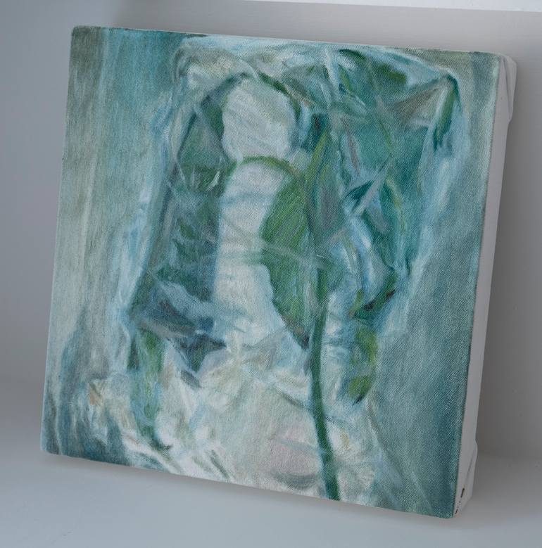 Avocado Sapling Painting by Carolin Winkler | Saatchi Art