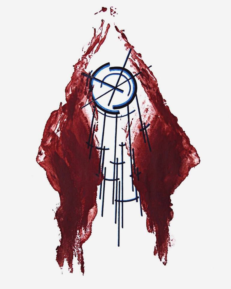 Possession (II) Drawing by Alina Mar | Saatchi Art