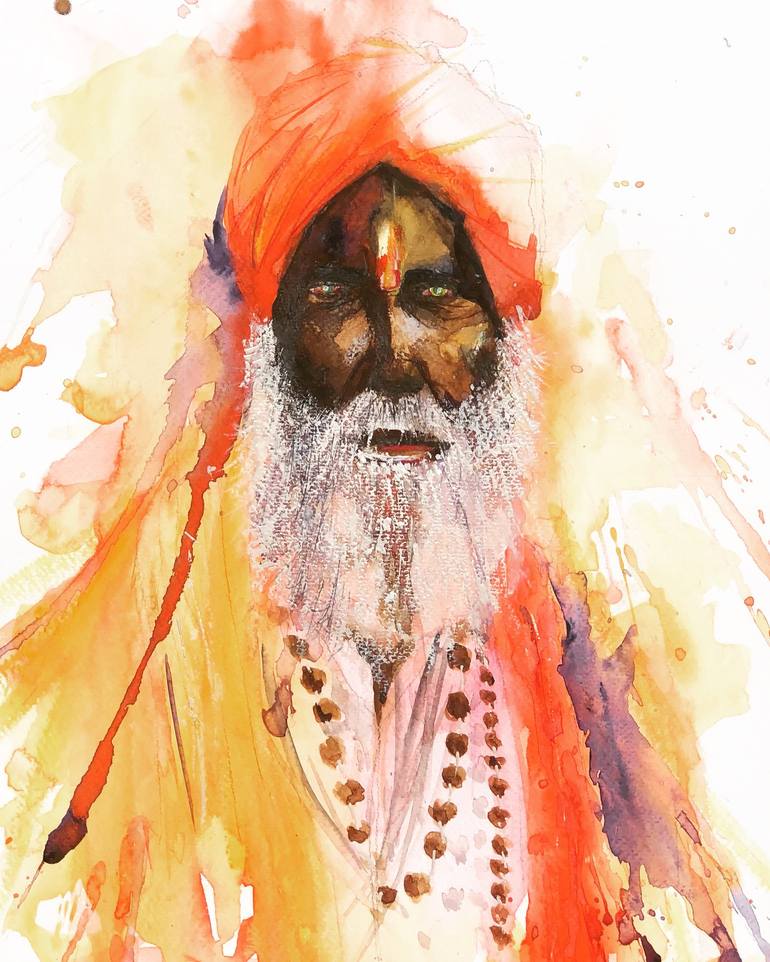 Sadhu Painting