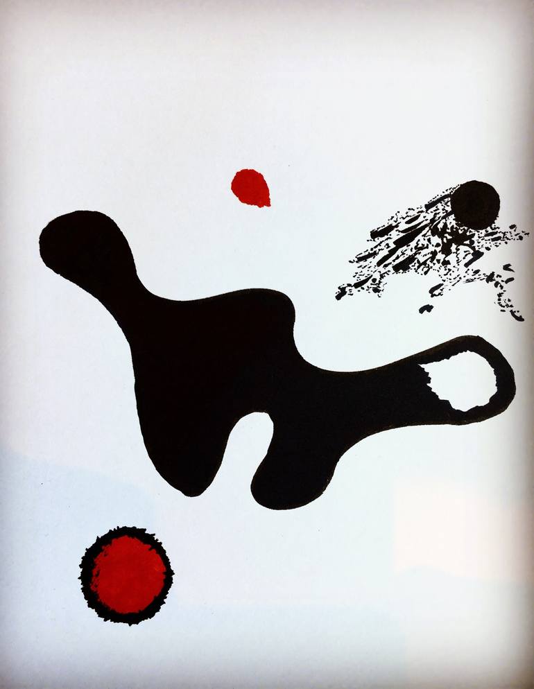 Splodge Drawing by Sam Leach | Saatchi Art