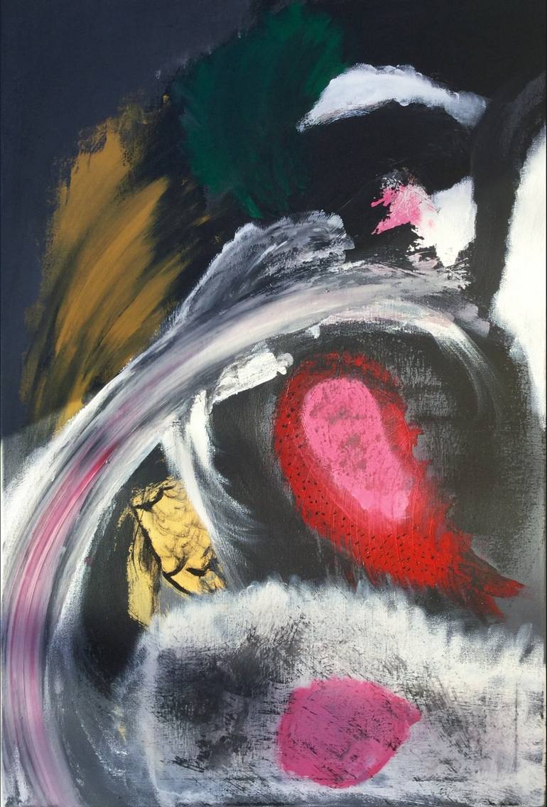 Night Birds Painting by Sam Leach | Saatchi Art