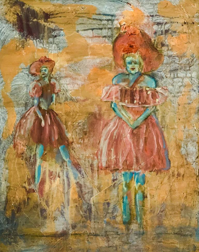 The Life of a Showgirl Painting by Jennifer Hoeft | Saatchi Art