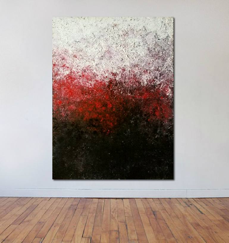 Red Painting by Jake Nordstrum | Saatchi Art