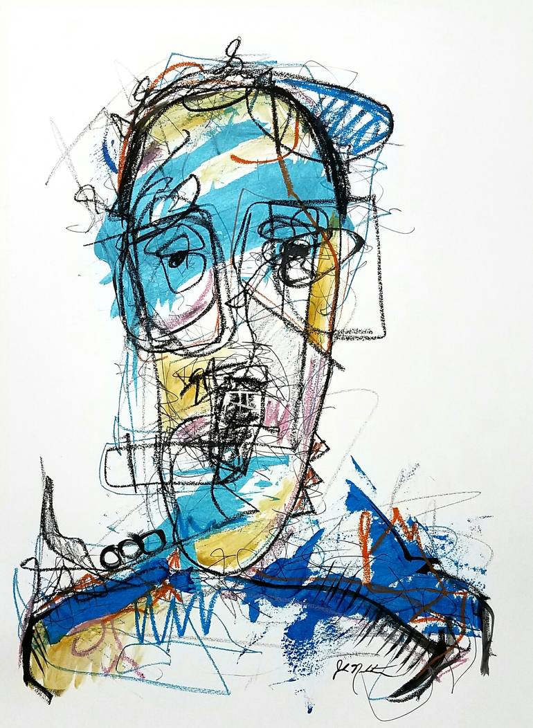 The Oil Executive Shutting Down Free Energy Drawing by Jake Nordstrum ...