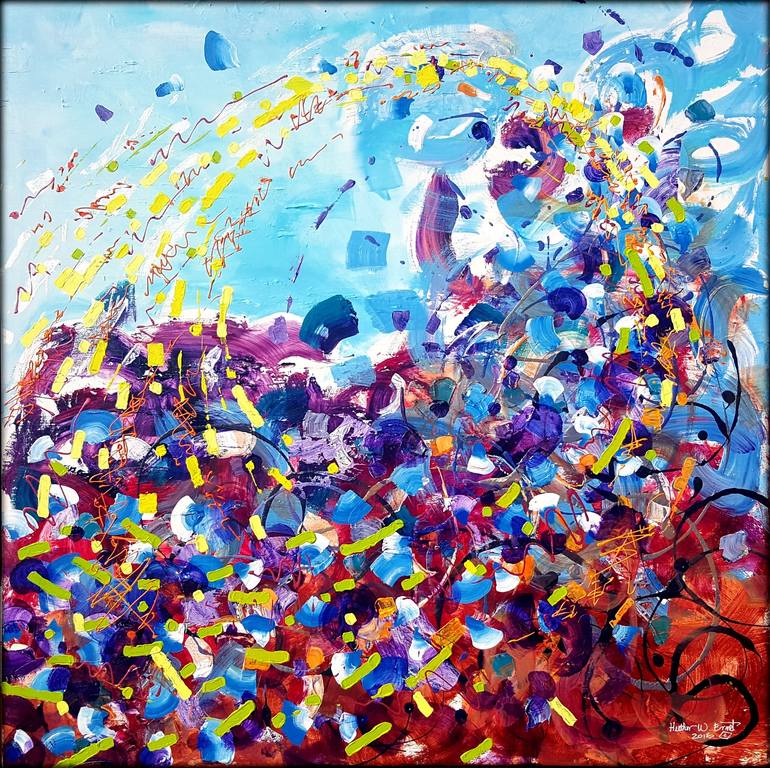 Emergent Painting by Heather W Ernst | Saatchi Art