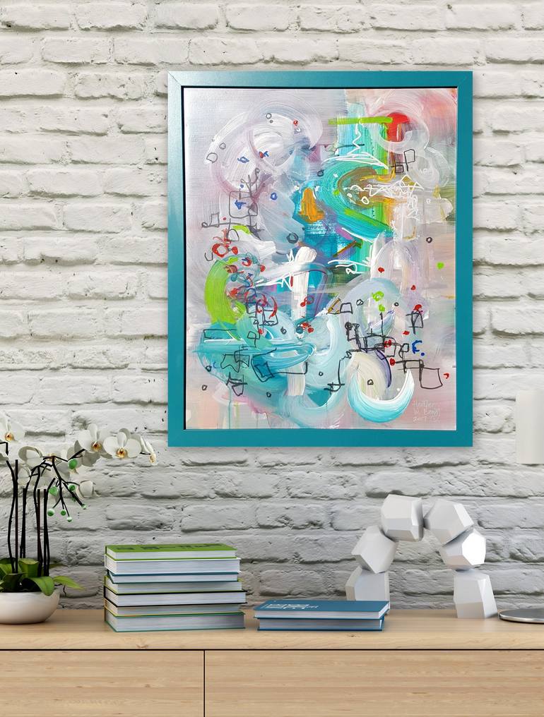 Children's Chatter Painting by Heather W Ernst | Saatchi Art