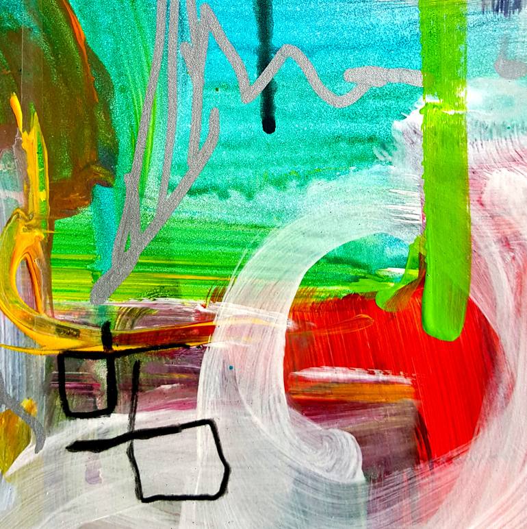 Children's Chatter Painting by Heather W Ernst | Saatchi Art