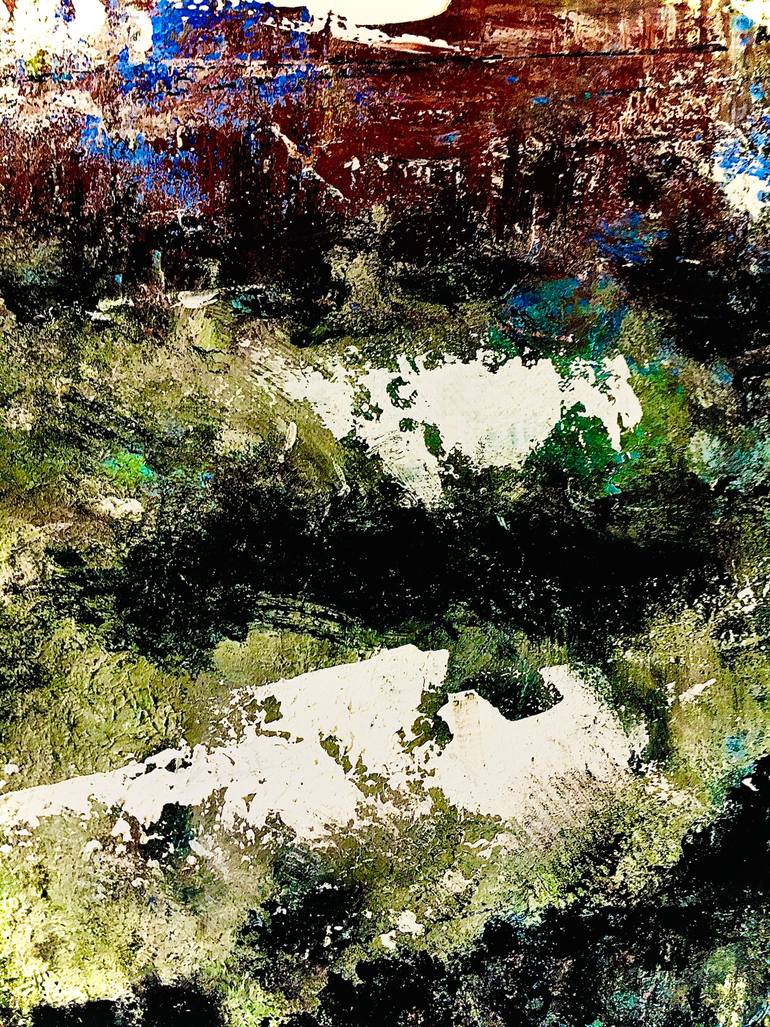 Risky Boundaries Painting by David Howar | Saatchi Art