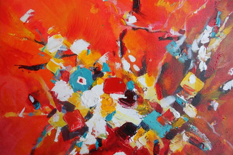 Exuberance Painting by Christiane Kingsley | Saatchi Art