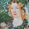 Flora, After Botticelli Painting by Christiane Kingsley | Saatchi Art
