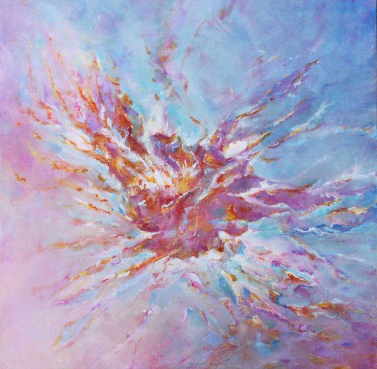 Beginnings Painting by Christiane Kingsley | Saatchi Art