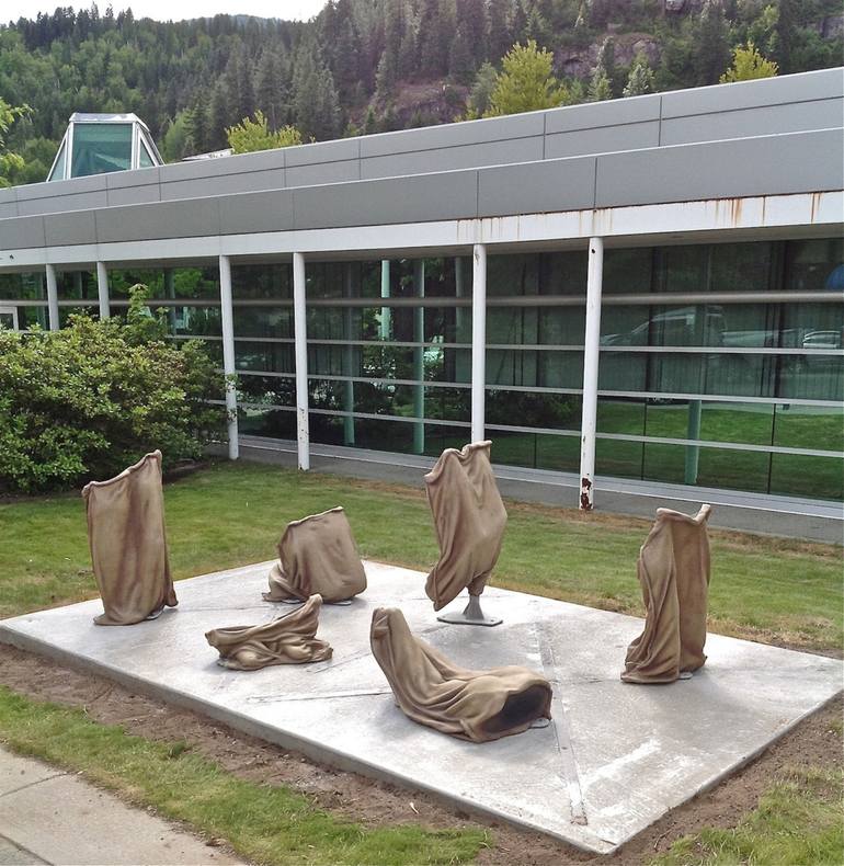 Sack Race Sculpture by Roger Golden | Saatchi Art