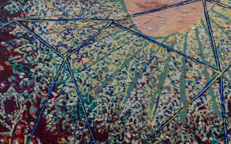 From the series: Invisible networks-1 Painting by Erika Seywald ...