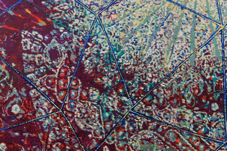 From the series: Invisible networks-1 Painting by Erika Seywald ...