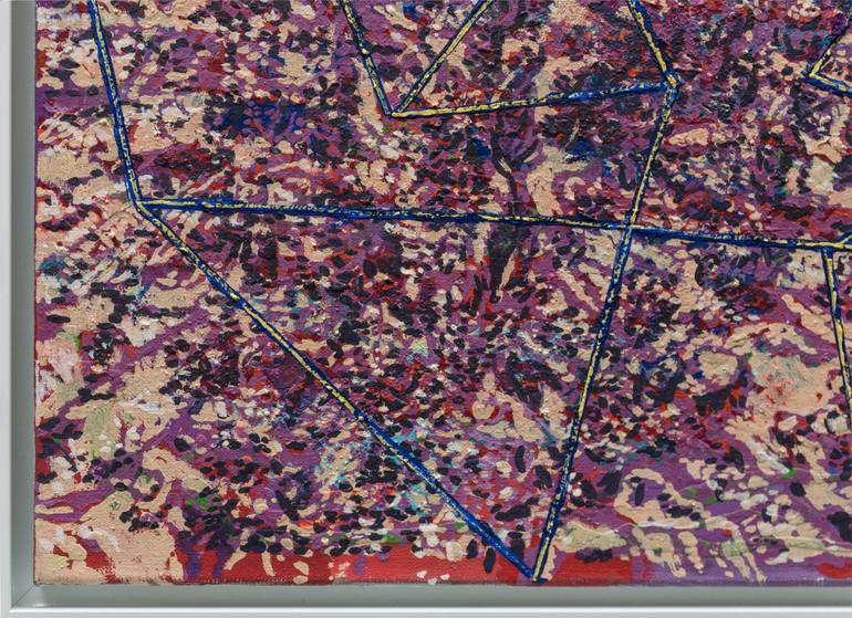 From the series: Invisible networks - 3 Painting by Erika Seywald ...