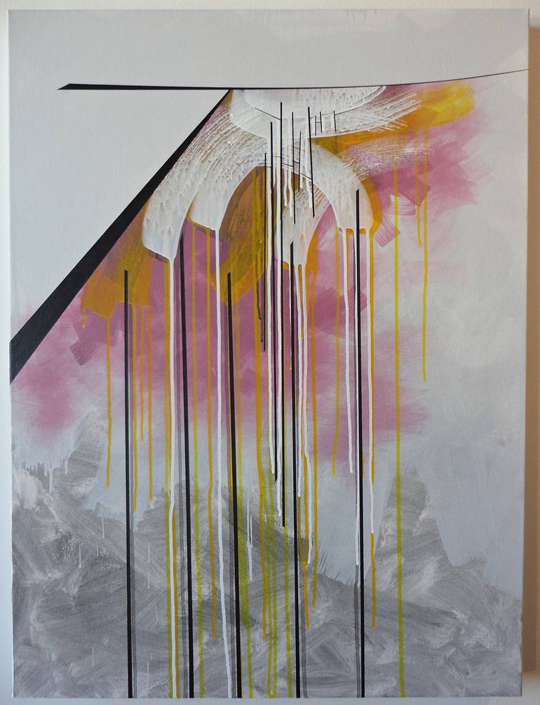 Untitled (Volition) Painting by Carl Barnett | Saatchi Art