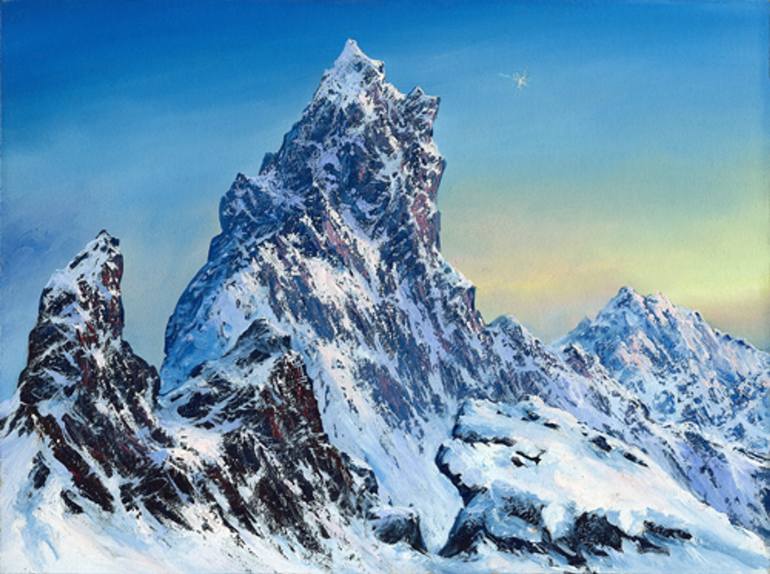 The peaks (1) Painting by Igor Belyaev | Saatchi Art
