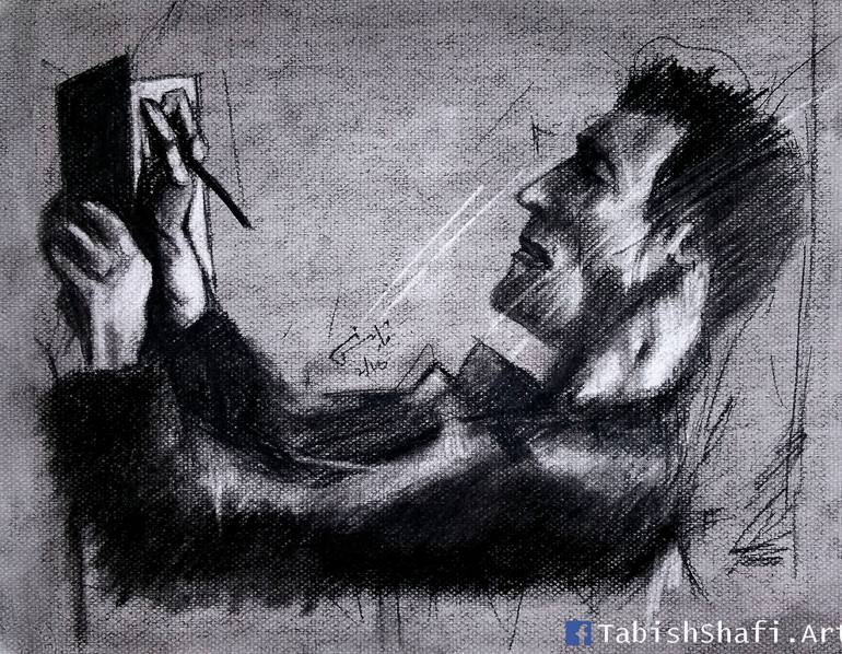 Unwritten Stories Drawing by Tabish Shafi | Saatchi Art
