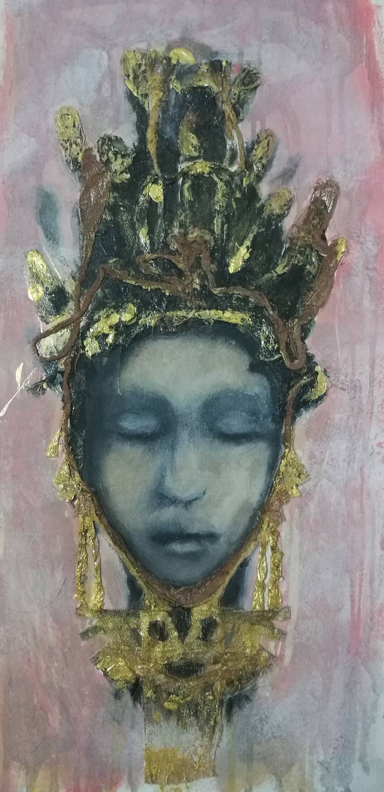 SHEBA Painting by Nisus L'Art | Saatchi Art