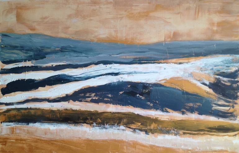 the confluence Painting by Paulien Keizer | Saatchi Art